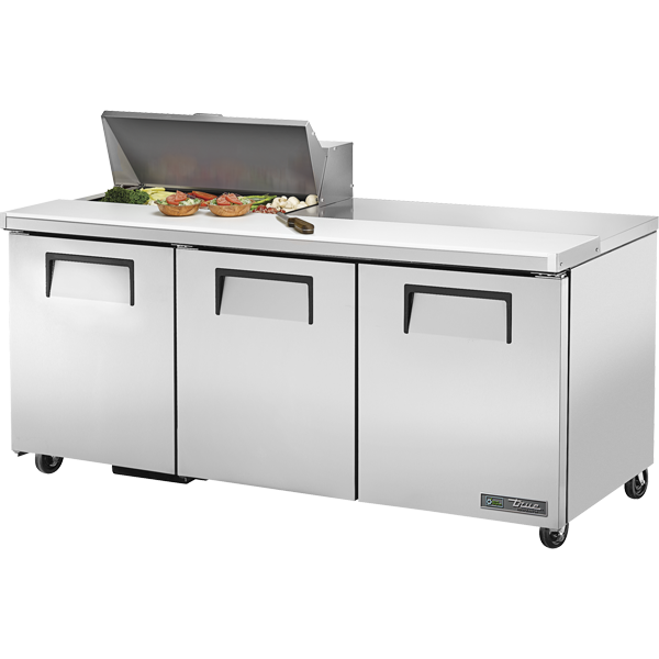 True TSSU-72-08-HC Solid Door Sandwich/Salad Unit – American Chef Supply