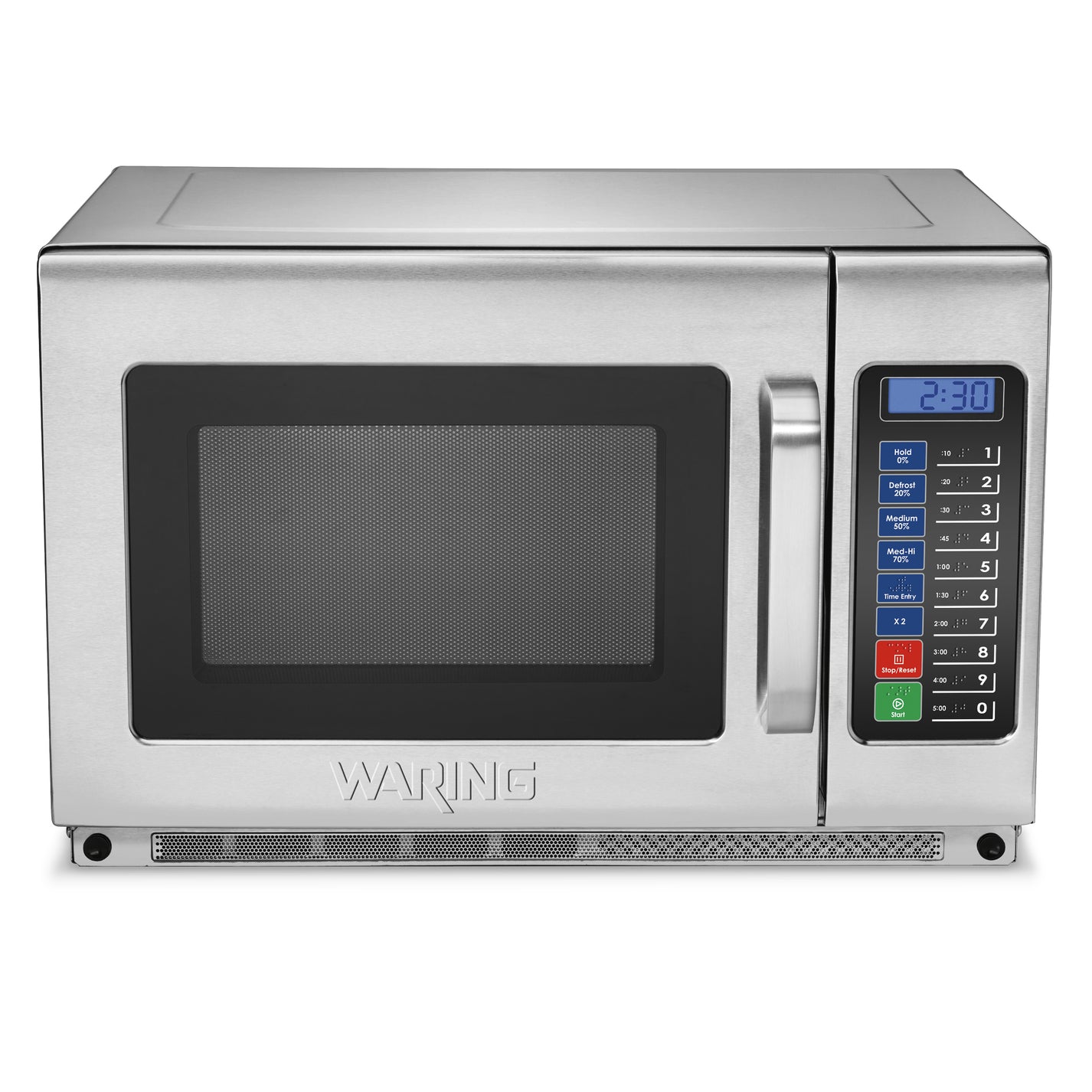Waring WMO120 Medium-Duty Microwave Oven, .9 Cubic Feet, 120V-1000W ...
